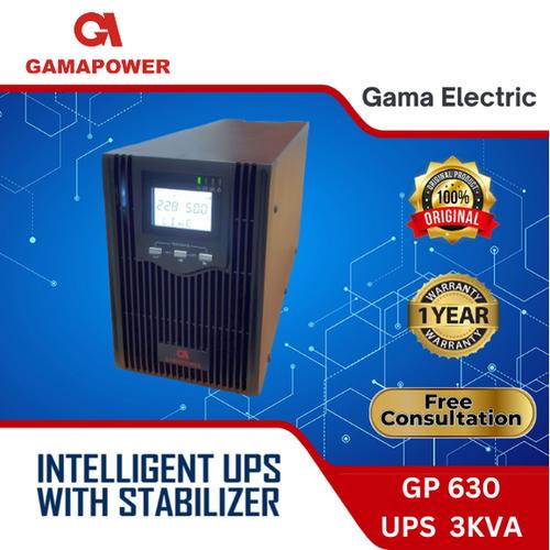 Jual UPS GPOWER GP630 3kva 2400 Watt + Smart Stabilizer UPS LCD 3000va ...