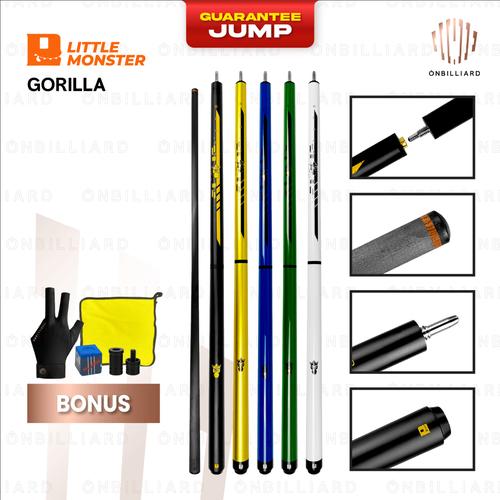 Promo Stik Billiard Jump Break Heidan Little Monster Gorilla Cue Stick ...
