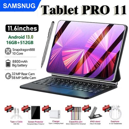 Promo Galaxy Tab Pro11 (RAM 16GB+ROM 512GB) New Genuine 11.6inch HD ...