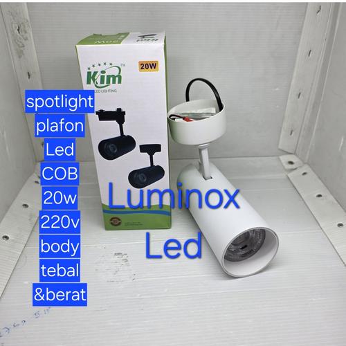 Jual spotlight plafon led kim 20w 20watt / sorot ceiling cob 20w 20 ...