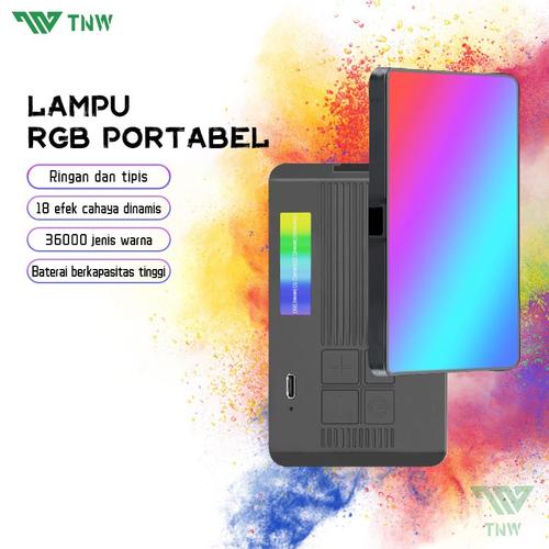 Jual TNW D24 RGB Lampu LED Video Lampu Studio Led Lighting Portable ...