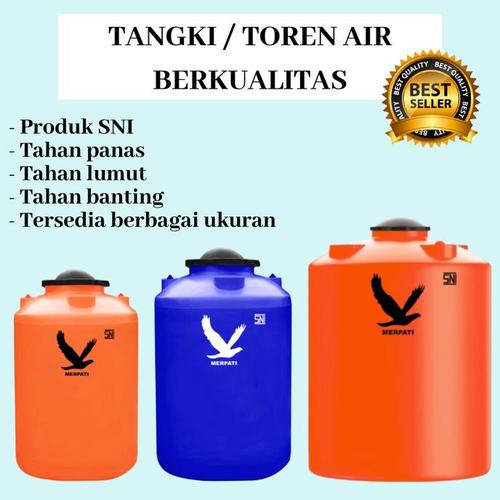Jual TERBARU tangki/toren/ tandon air 3000 liter - Biru - Kab. Cianjur ...