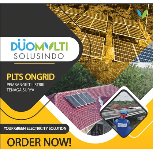Jual PAKET PLTS ON GRID ROOFTOP 2 KW - PEMBANGKIT LISTRIK TENAGA SURYA ...