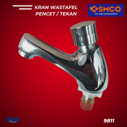 Jual Kran Wastafel Pencet - Tekan Kuningan SMCO 9811 - Kota Surabaya - SamudraKaryaSejahtera ...