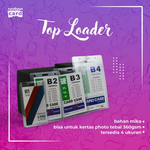 Jual Toploader Photocard Plastik Idcard Foto Card NameTage B1 B2 B3 B4 - B4(15x10,5) - Kota ...
