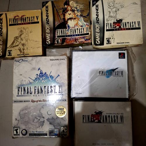Jual jual set cd final fantasy 7 game ps ff 6 cd audio ff xi game pc ...