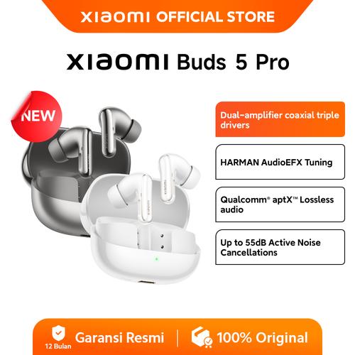 Promo Xiaomi Buds 5 Pro | Dual-amplifier coaxial triple drivers ...