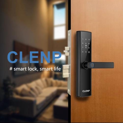 Promo smart lock CLENP CLP-803-1 kunci pintu fingerprint IC card door ...