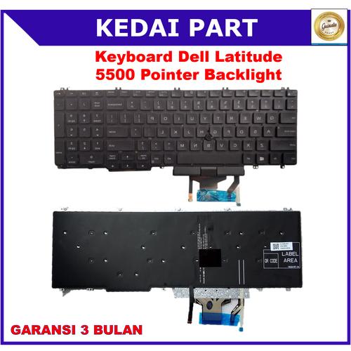 Jual Keyboard Dell Latitude 5500 5501 5510 5511 Precision 3540 3541 ...