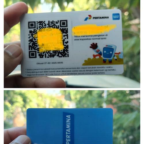 Jual ID CARD PVC QR CODE PERTAMINA MODEL BISA CUSTOM - Kota Tangerang Selatan ...