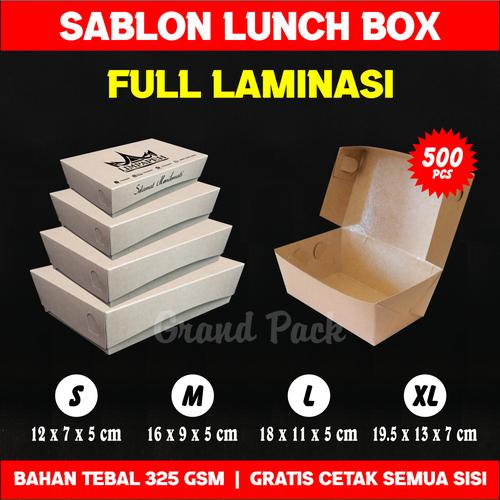 Jual Lunch Box / Kotak Nasi (L) + Sablon (1 Warna) - Jakarta Timur ...
