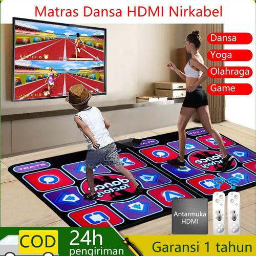 Jual ((READY STOCK)) Wireless Dancing Pad for 2 people - Karpet Step TV ...