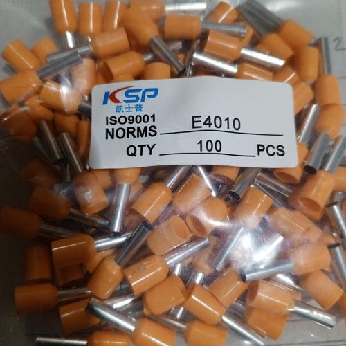 Jual Skun kabel ferrules 4mm ferules , scun model bulat type E4010 isi ...