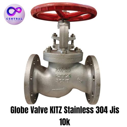 Jual Globe Valve KITZ Stainless Steel 304 CF8 S13A Flange Jis 10k 3" Inch DN80 - Jakarta Barat ...