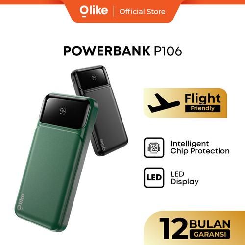 Promo OLIKE POWERBANK 10000mAh 5V 2.4A LED DISPLAY USB TYPE C P106 ...