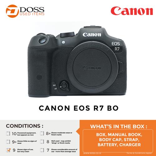 Jual CANON EOS R7 BO - SCORE 9 - Jakarta Selatan - DOSS USED ITEMS ...