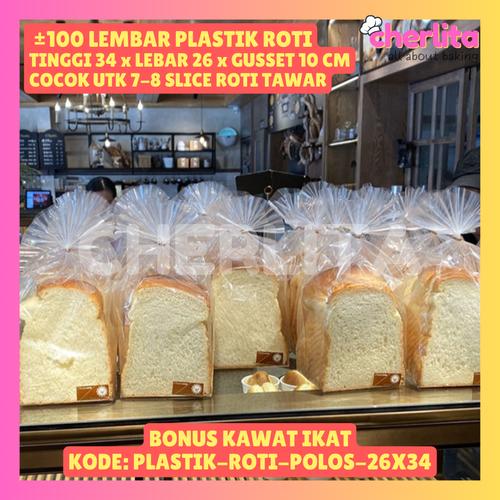 Jual Plastik Roti Toast Slice Roti Tawar Kantong Packaging Estetik ...