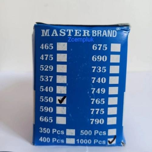 Jual paku rivet master 540 ukuran 4 x 11 mm 1 dus isi 1000 - Jakarta Barat - baut mandiri ...