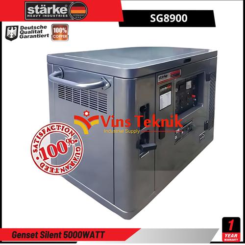 Jual Mesin Genset Silent 5000WATT Generator Set STARKE SG8900 SG 8900 ...