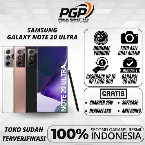 Jual SEIN | Samsung Galaxy Note 20 Ultra 5G 512GB 256GB Second Resmi Indonesia | Fullset ...