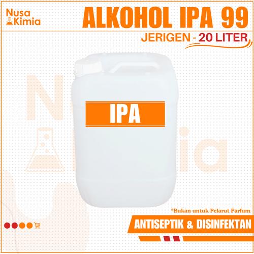 Jual Isopropyl Alcohol / Isopropil Alkohol IPA 99% 20 Liter - Jakarta ...