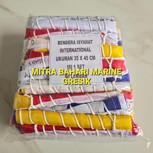 Jual Bendera Isyarat Internasional Kapal / Bendera Semboyan ukuran 35 x ...