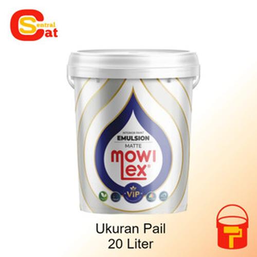 Jual Mowilex Emulsion VIP Neutral Color Cat Tembok 20 Liter (White ...