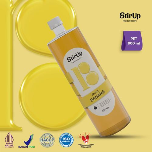 Jual StirUp Brave Banana - Gourmet Syrup Rasa Pisang - PET - Jakarta ...