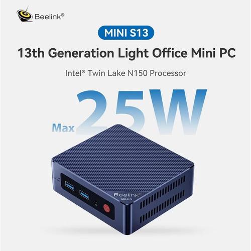 Jual Mini Pc Beelink Mini S13 Intel Twin Lake Gen13th N150 16GB/1TB ...