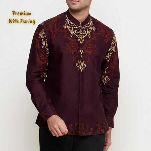 Promo BAJU KOKO MUSLIM Kemeja Batik Pria Slimfit Baju Lengan Panjang ...