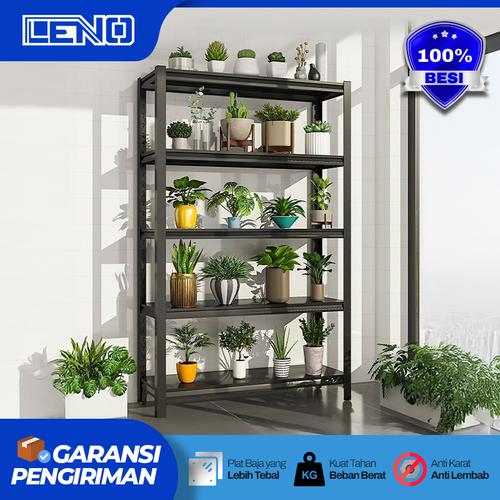 Jual Rak Bunga Besi Terbuka Minimalis Estetik Rak Besi Anti Karat Rak ...