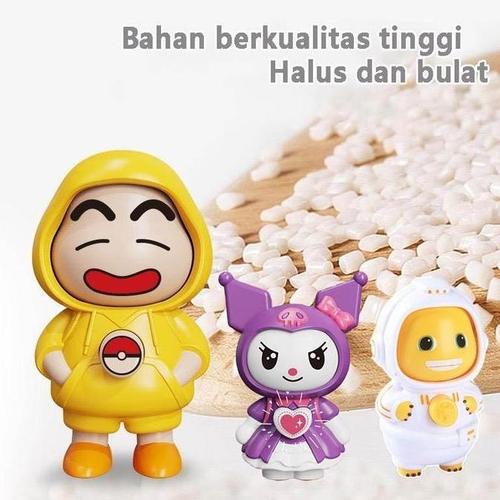 Jual [READY]Mainan Nailong Kuning Gantungan Kunci Bisa Berubah Wajah ...