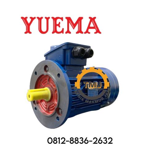 Jual ELECTRIC MOTOR YUEMA 1HP 0.75KW 3PHASE B5 4POLE DINAMO YUEMA ...