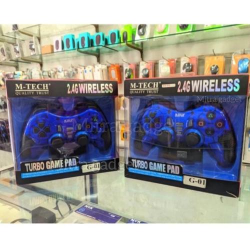 Jual Gamepad Single Wireless Turbo M-Tech 3 in 1 Joystik Controller ...
