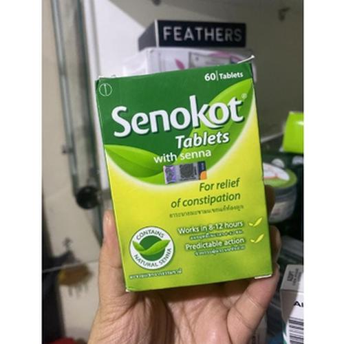 Jual Original Senokot Tablets with Senna 60 tablet Obat Pencahar Ready ...