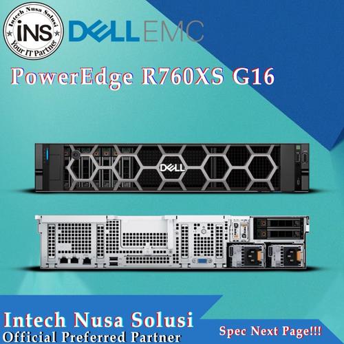 Jual DELL Server PowerEdge R760XS R760 XS G16 Xeon Silver 4410Y 16GB ...