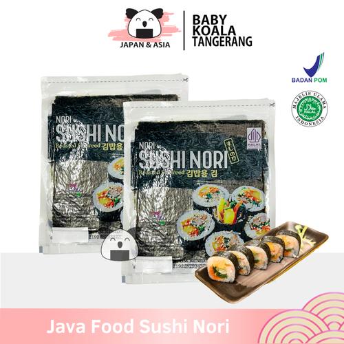 Jual JAVA SUPER FOOD Nori Sushi Gold 10 Lembar Halal | Seaweed Rumput ...