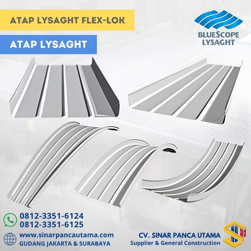 Jual JUAL ATAP LYSAGHT FLEX-LOK FLEXIBLE HINGGA MUDAH DIBENTUK COCOK ...