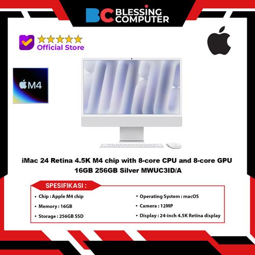 Promo iMac 24 Retina 4.5K M4 chip with 8-core CPU and 8-core GPU 16GB ...