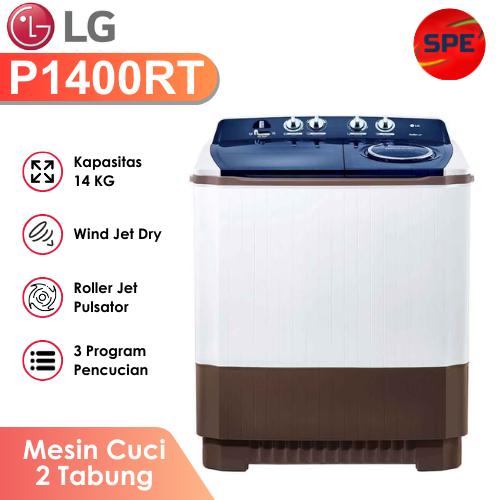 Jual LG Mesin Cuci 2 Tabung P1400RT dan RTM 14 Kg - Kota Medan - Surya ...