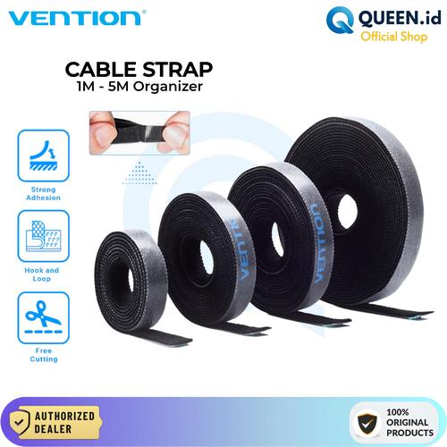 Jual Vention Strap Perekat Kabel Pengikat Ties Cable Nylon Winder 1M ...