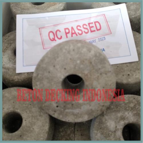 Jual Beton Decking Bulat siap pakai OD-62mm ID-14mm tebal-25mm - Tahu ...
