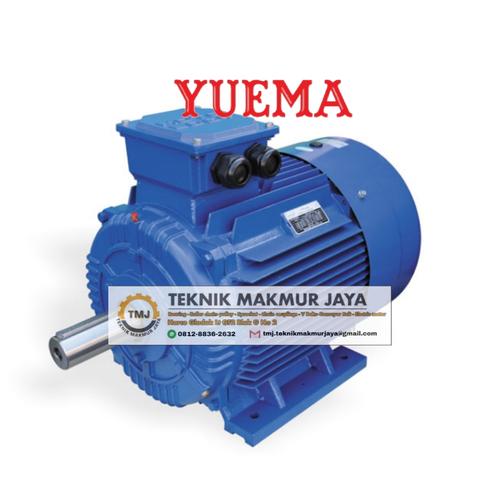 Jual ELECTRIC MOTOR YUEMA 3HP 2.2KW 3PHASE B3 4P ( FOOT ) KAKI ...