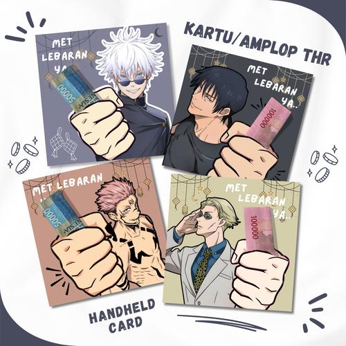 Promo AMPLOP THR / ANGPAO ANIME JUJUTSU KAISEN - KARTU HARI RAYA ...