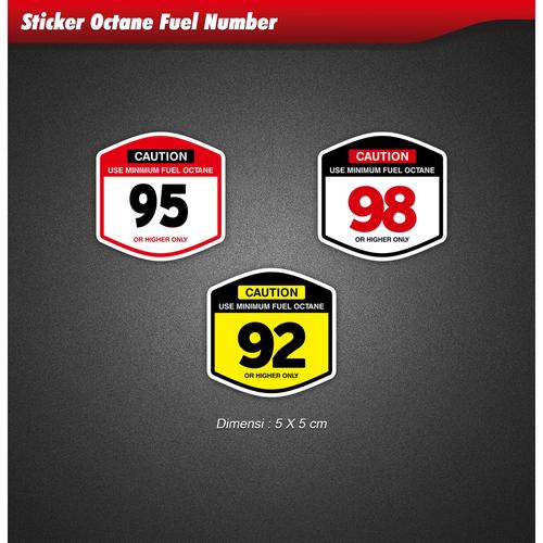 Jual Sticker Fuel Octane Number - Octane 92 - Kab. Bogor - concept ...