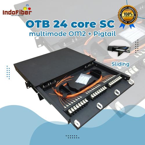 Jual INDOFIBER OTB SC 24core multimode OM2 lengkap pigtail - Jakarta ...