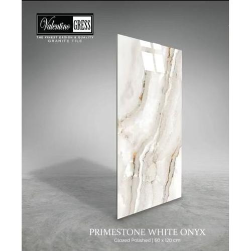 Jual Granit Valentino Gress PRIMESTONE WHITE ONYX 60x120 cm - Kota ...