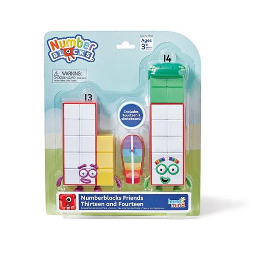 Jual Hand2Mind Numberblocks Friends Thirteen and Fourteen, Figur ...