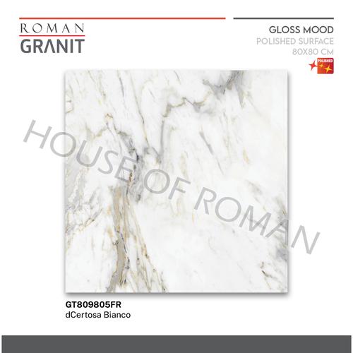 Jual ROMANGRANIT dCertosa Bianco 80x80 GT809805FR ROMAN GRANIT ...