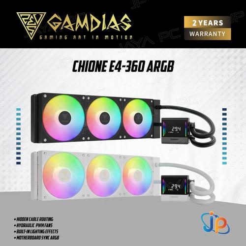 Promo GAMDIAS Chione E4-360 ARGB - CPU Cooler Liquid Fan 360mm with ...